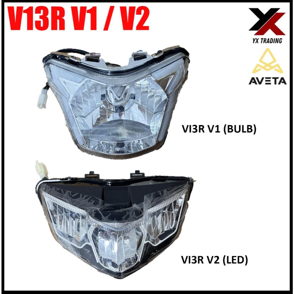 AVETA V13 V13R V1 V2 V3 HEADLIGHT COMP | Shopee Malaysia