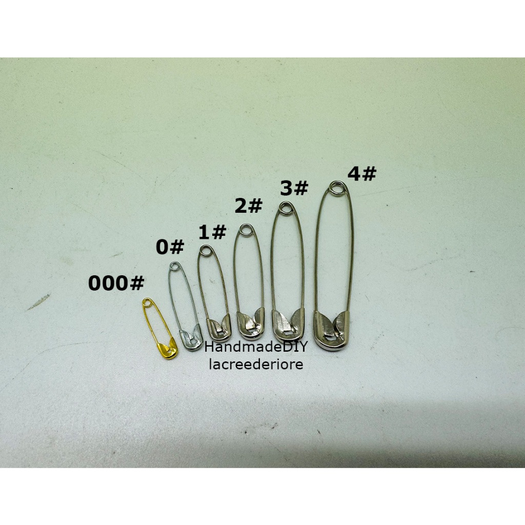 1 Box Mini Safety Pin Small Pin Keselamatan 安全别针 | Shopee Malaysia
