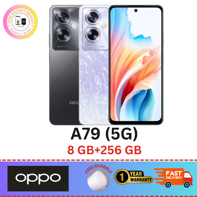 OPPO A79 5G Smartphone (8GB RAM + 256GB ROM) 6.72 FHD+ Sunlight Display ...