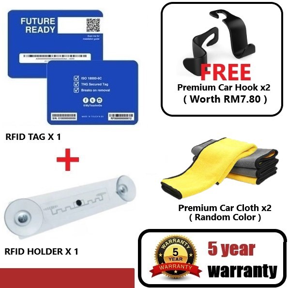 Shipping In 24 Hours My Rfid Touch n go SELF-FITMENT ( Diy Rfid Tag ...