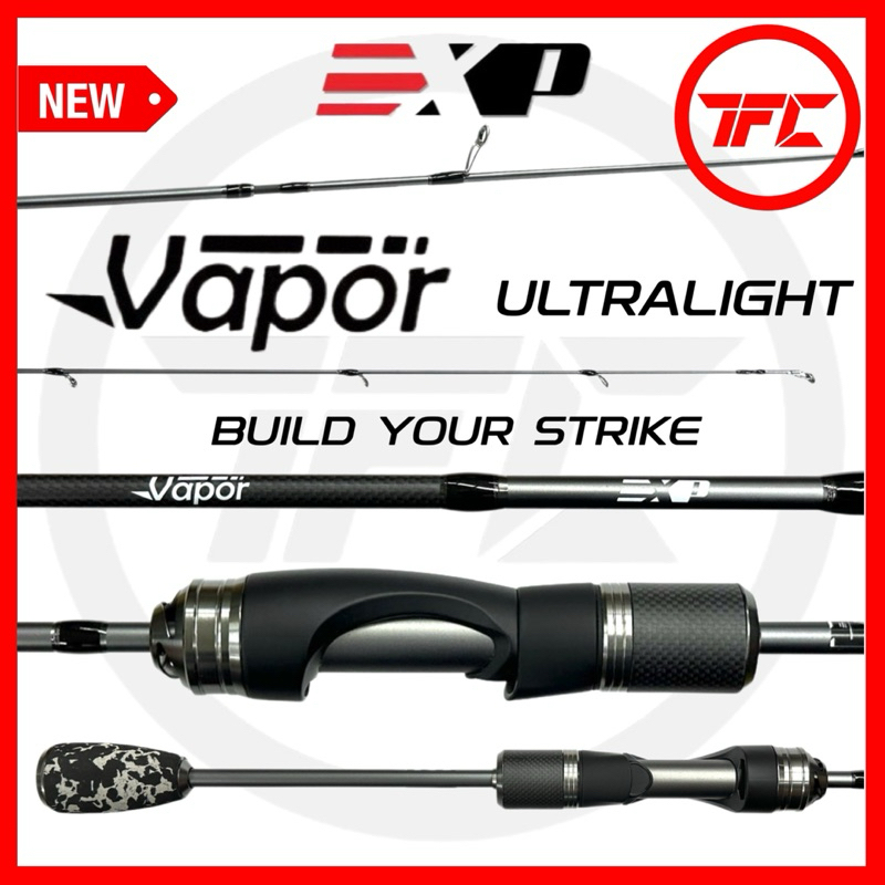 EXP VAPOR Ultralight Baitcast & Spinning Rod UL BFS Finesse BC ...