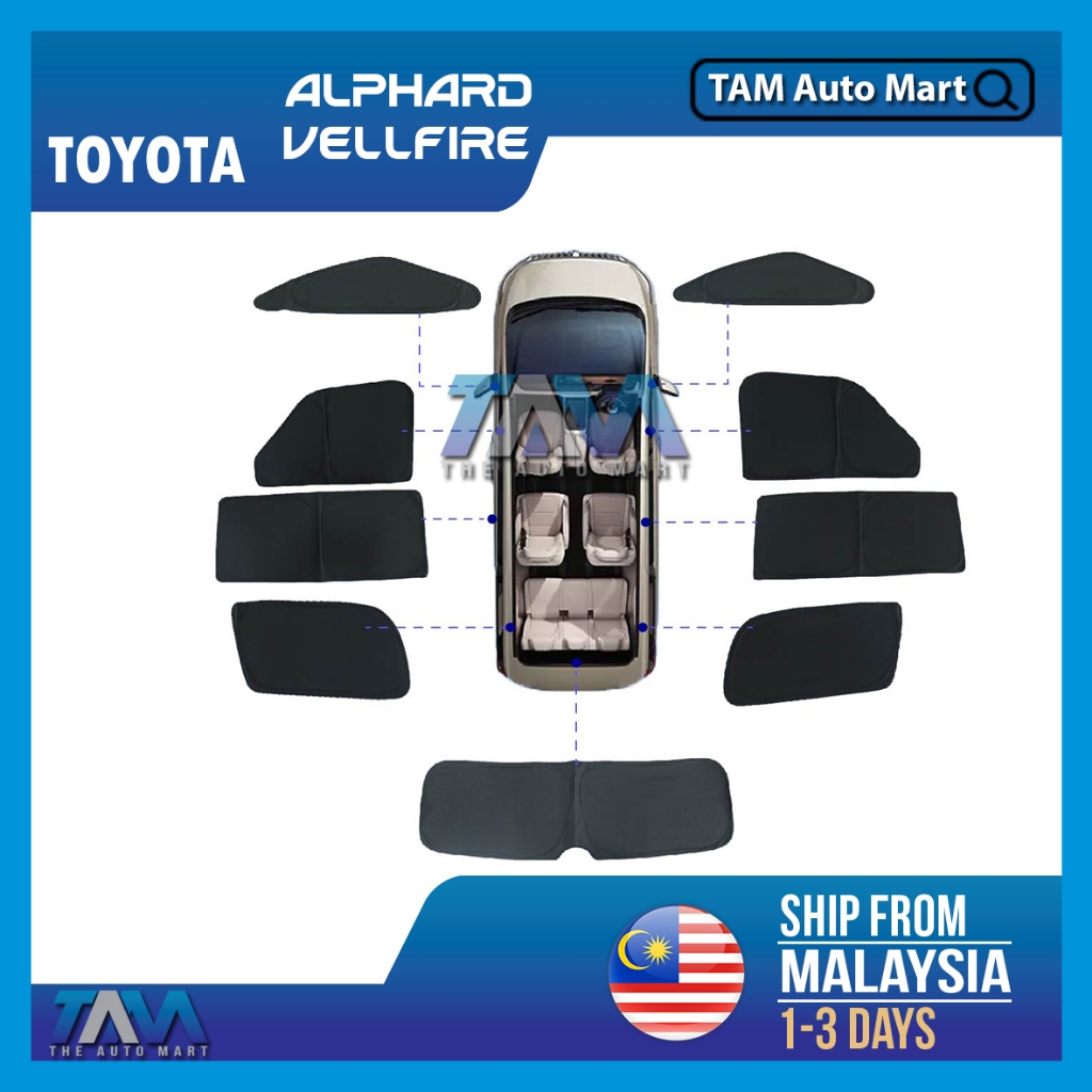 Toyota Alphard Vellfire 2024-2025 40 Series AH40 AGH40 Rear Front Side ...