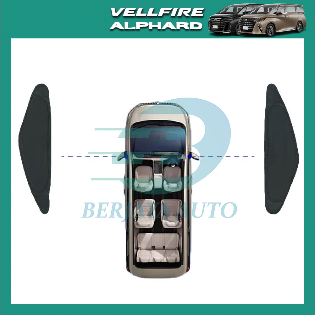 Toyota Alphard Vellfire 2024 - 2025 40 Series AH40 ANH40 AGH40 Rear ...