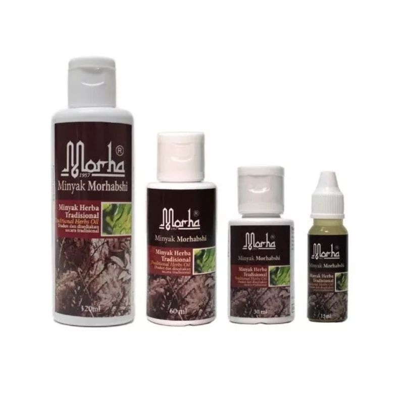 🎁Minyak Morhabshi Minyak Herba Pelbagai Guna 15ml,30ml,120ml | Shopee Malaysia