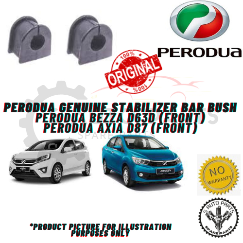PERODUA BEZZA / PERODUA AXIA (FRONT) STABILIZER BAR BUSH -BRAND 100% ...
