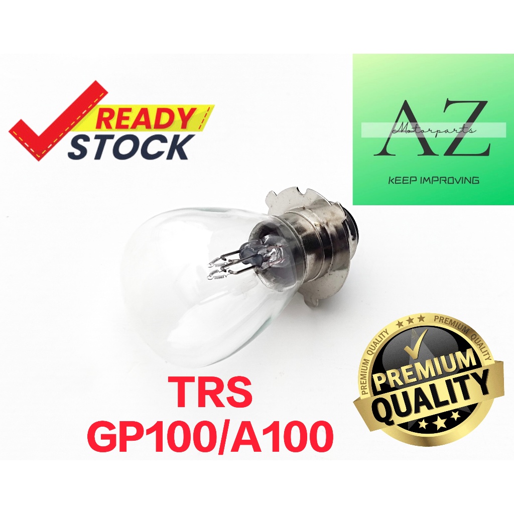 SUZUKI TRS / GP100 / A100 HEADLAMP BULB ( 6V25/25W ) MADE IN TAIWAN ...
