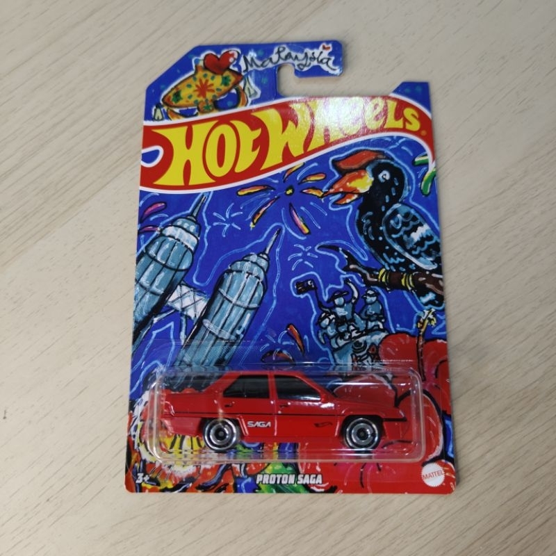 Hot Wheels Proton Saga Special Edition Toy (Saga Burung) | Shopee Malaysia