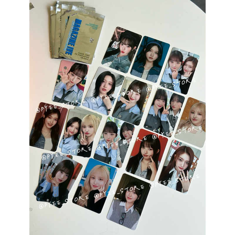 Ready Stock & loose item 2024 IVE 2nd Fanmeeting MAGAZINE IVE photocard WonYoung Yujin Liz Gaeul ...