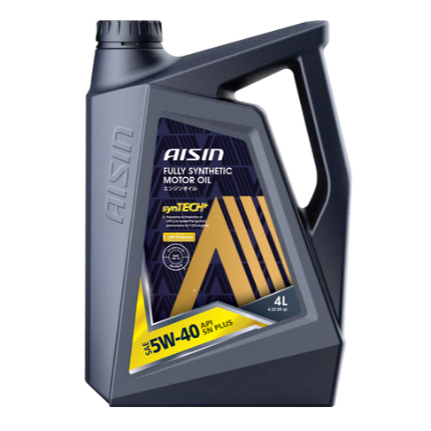 AISIN ENGINE OIL 5W40 4L FULLY SYNTHETIC | Shopee Malaysia