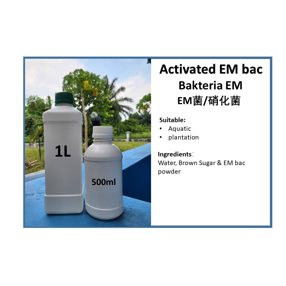Activated EM Bacteria , Nitrifying Bacteria for Aquatic and Plantation ...