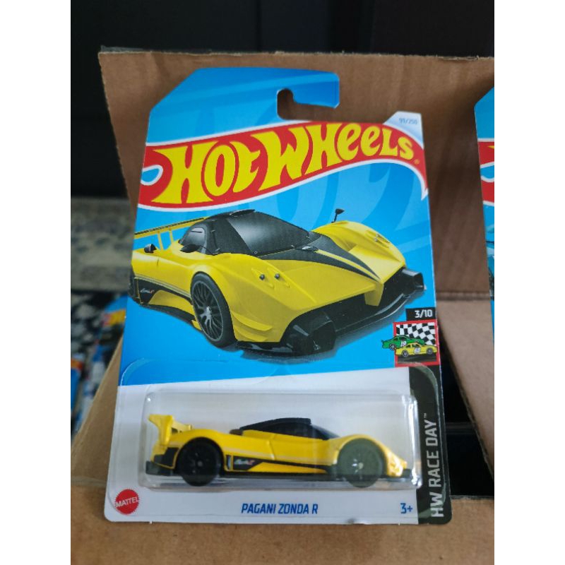 HOTWHEELS PAGANI ZONDA R (YELLOW) | Shopee Malaysia