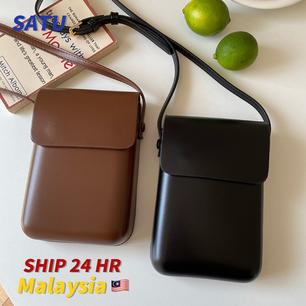 SATU Beg bahu retro untuk telefon bimbit lelaki wanita,beg bahu boleh ...