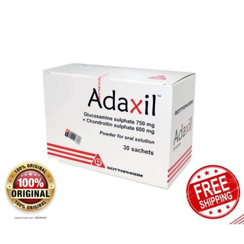 (EXP 2026) ADAXIL 30'S SACHET (GLUCOSAMINE 750MG + CHONDROITIN SULPHATE ...