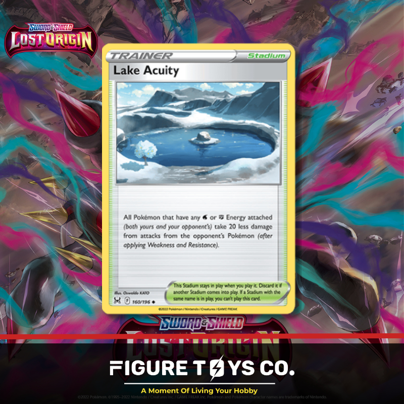 Pokemon TCG - Lake Acuity ( 160/196 ) ENG | Shopee Malaysia