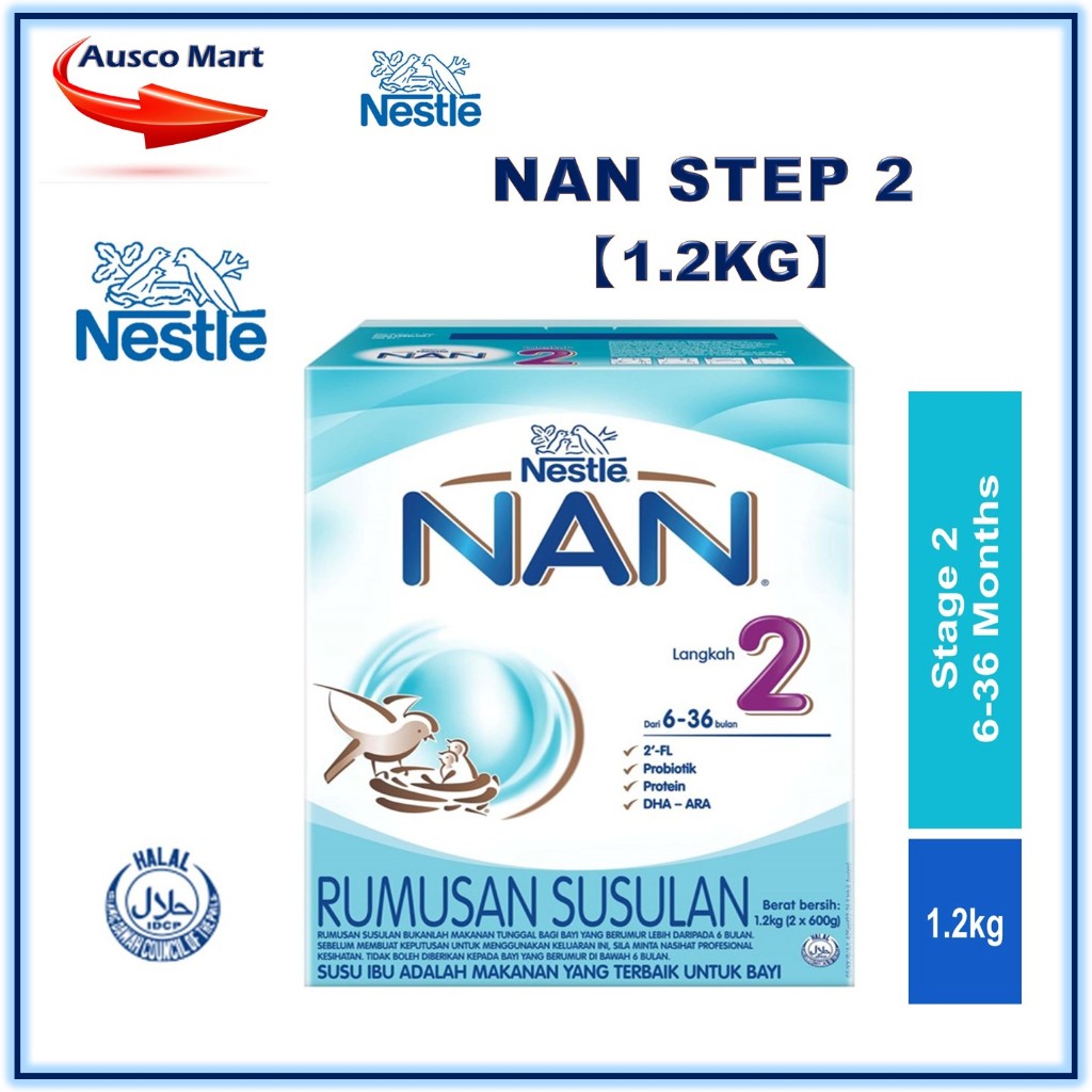 NESTLE NAN STEP 2 【1.2KG】 | Shopee Malaysia