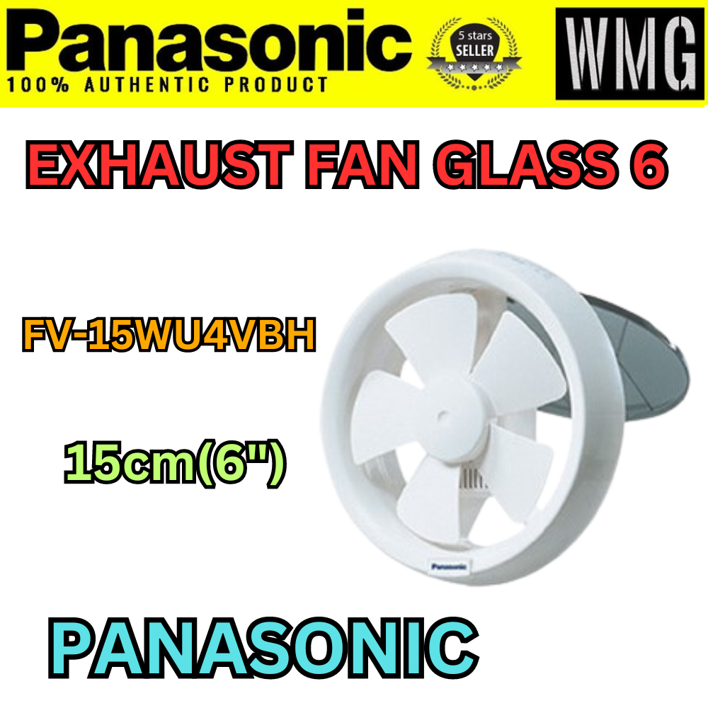 PANASONIC EXHAUST FAN GLASS 6/8" | Shopee Malaysia