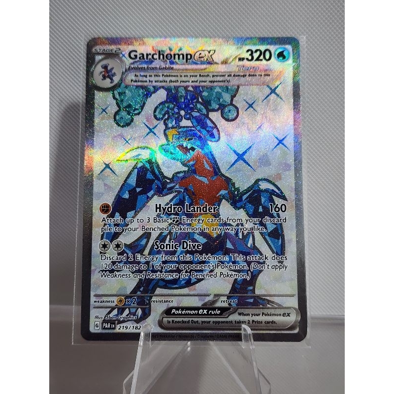 2023 Garchomp Ex Card (Full Art Holo) | Shopee Malaysia