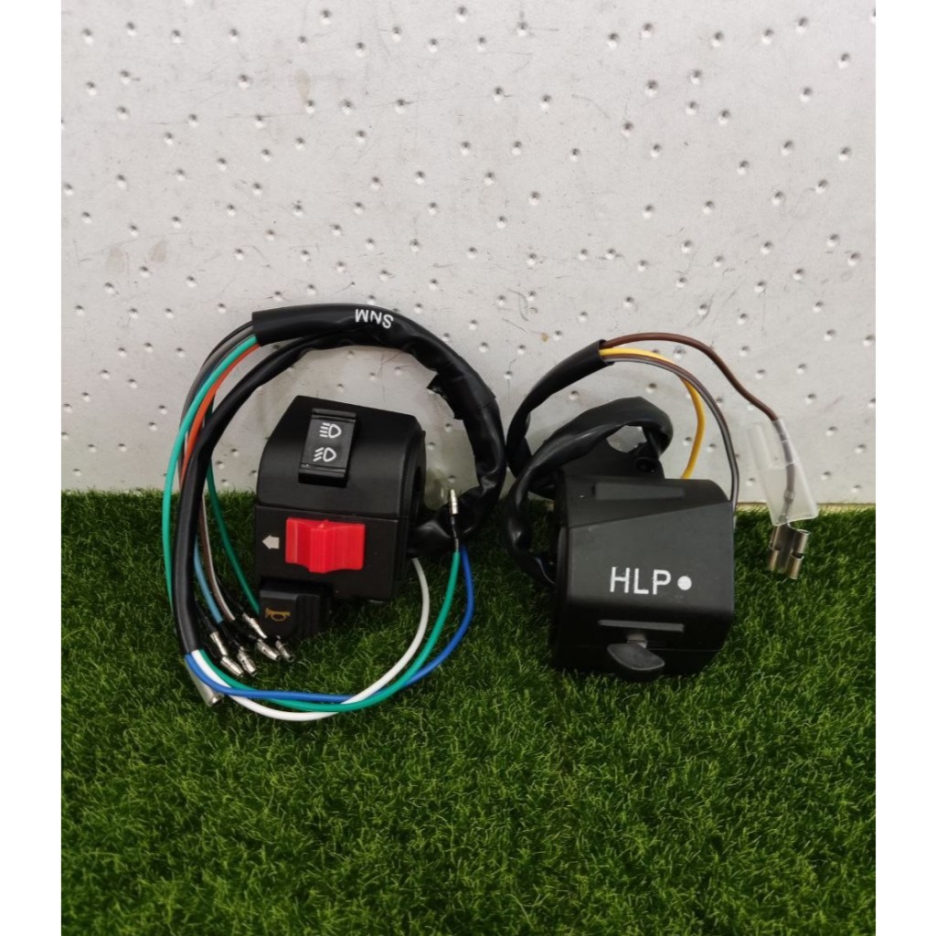 HONDA EX5, EX5 HI POWER LEFT RIGHT HANDLE SWITCH SET/ HEADLAMP HANDLE ...