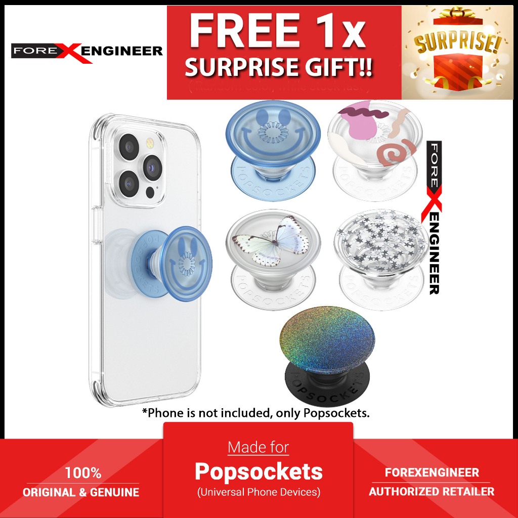 PopSockets PopGrip Swappable Premium | Shopee Malaysia
