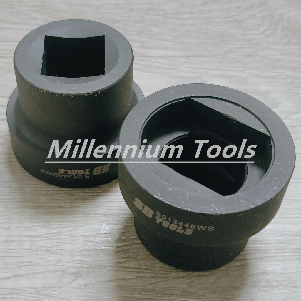 SB TOOLS 1"DR SCANIA Back Wheel Compressor Socket (34.5mm x 46mm ...