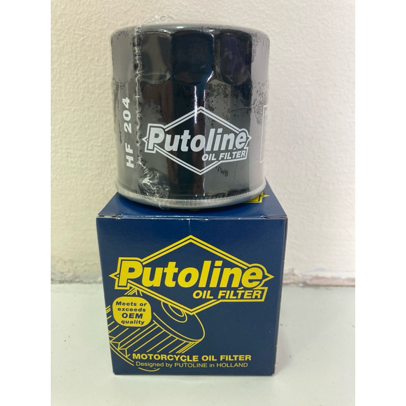 ORIGINAL PUTOLINE Oil Filter HF204 - Z250 ER6 VERSYS X-250 650 Z750 ...