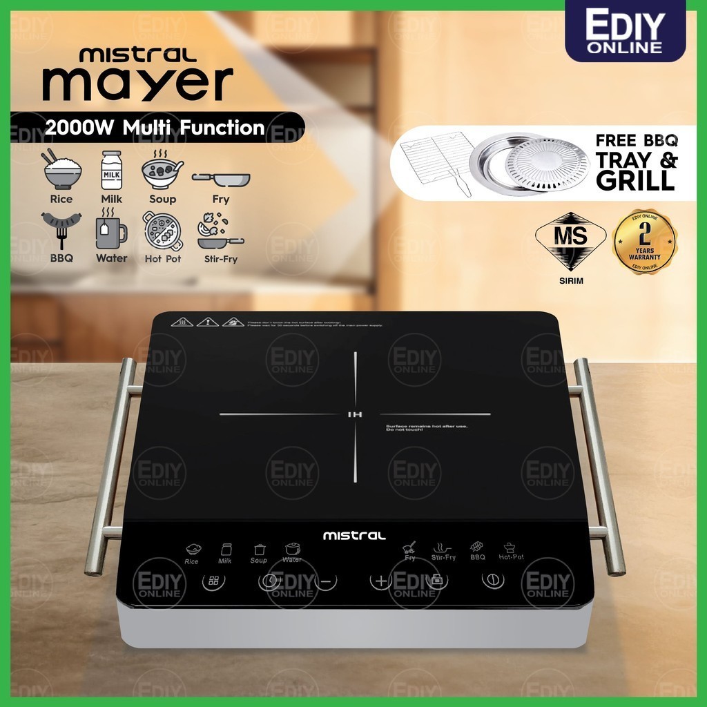 【SIRIM 3 PIN 】 Electric Multi Function Infrared Ceramic Cooker Khind ...