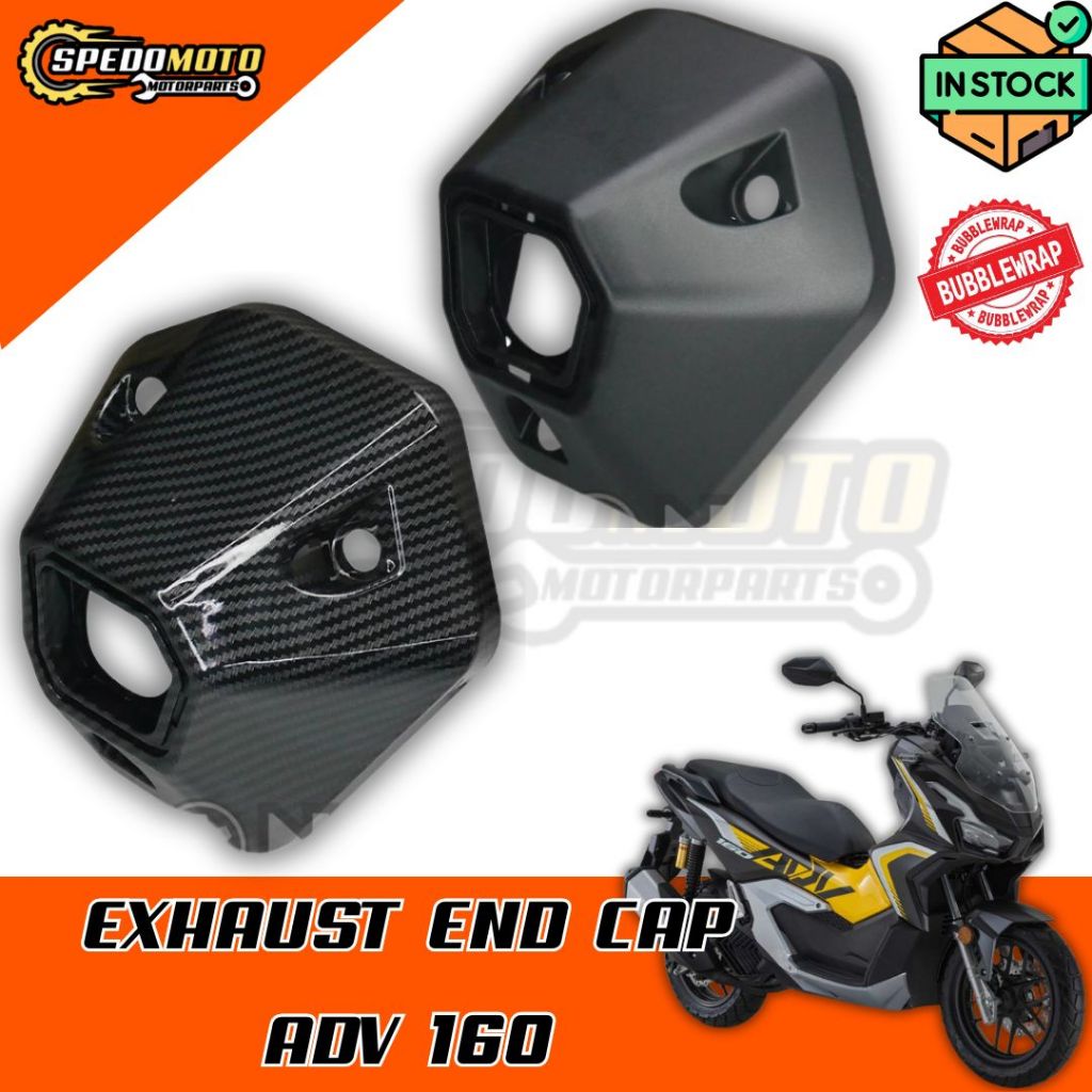 EXHAUST END CAP HONDA ADV 160 ( 2 VARIATIONS ) | Shopee Malaysia