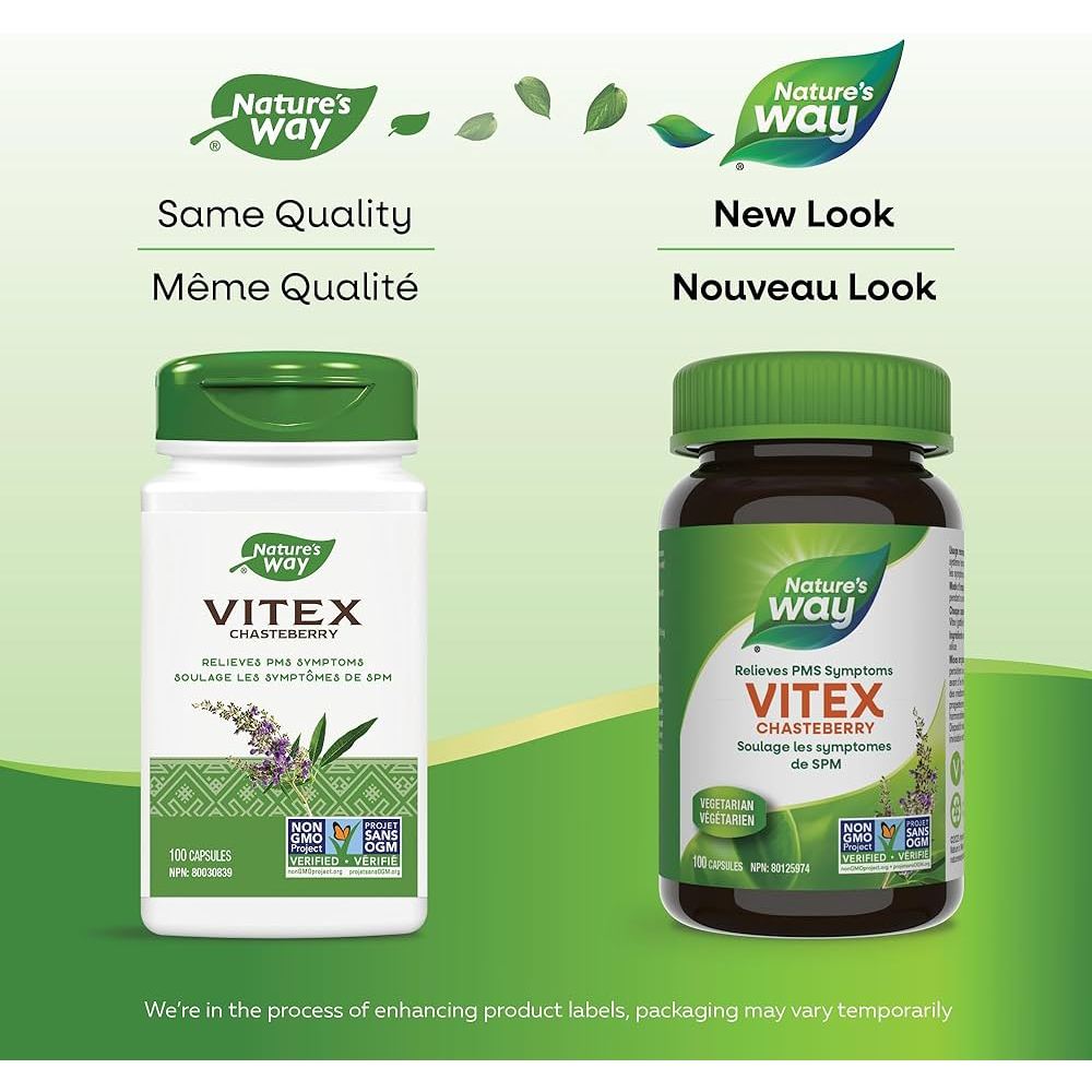 🌿Ready Stock🌿Nature’s way Vitex Fruit 400mg 100 & 320 Veg Capsules ...