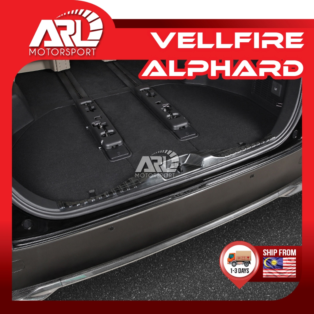 Toyota Alphard Vellfire 2024 AH40 AGH40 Rear Bumper Protector IN OUT ...
