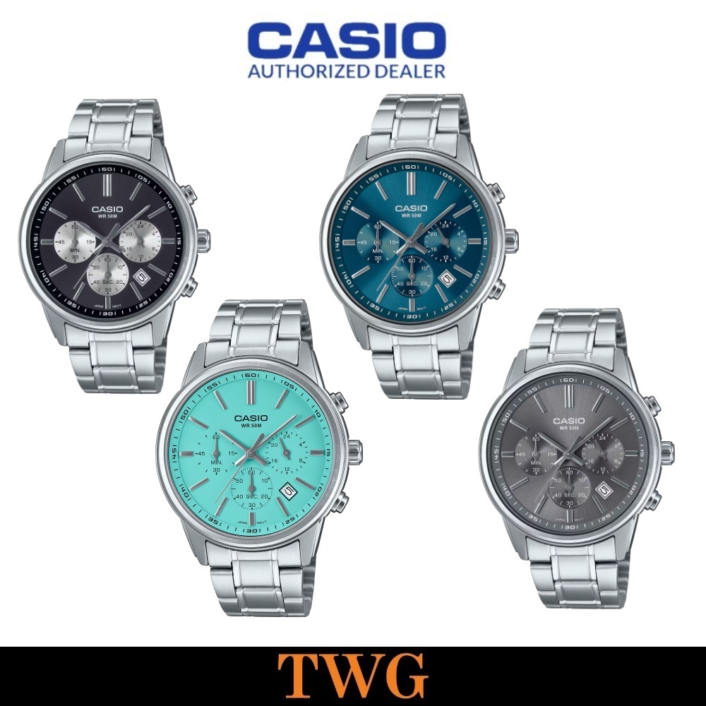 CASIO MTP-E515D-1AV/MTP-E515D-8AV/MTP-E515D-2A2V/MTP-E515D-2A1V | Shopee Malaysia