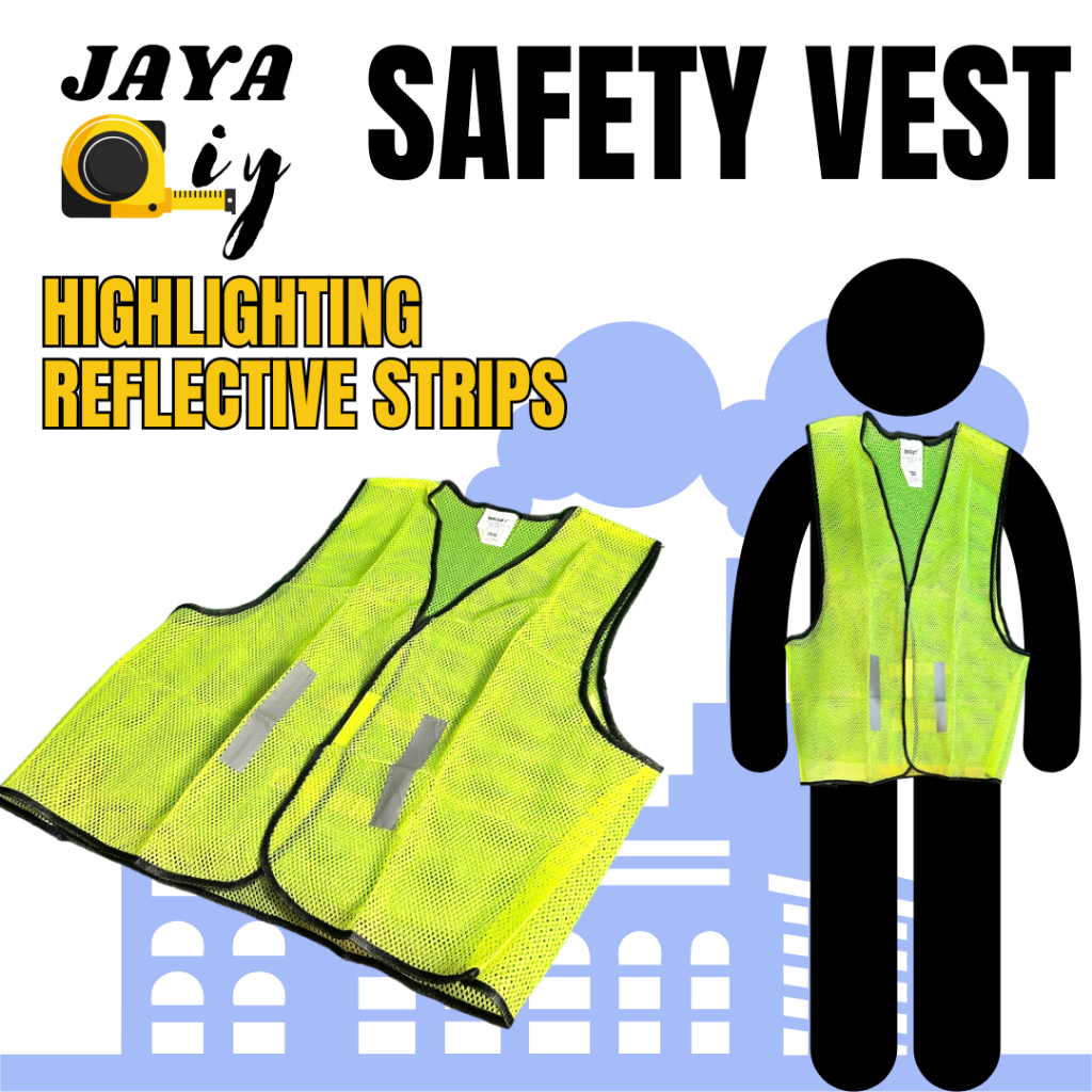 Reflective Safety Vest with Mesh Fabric Safety Vest Security Visibility ...
