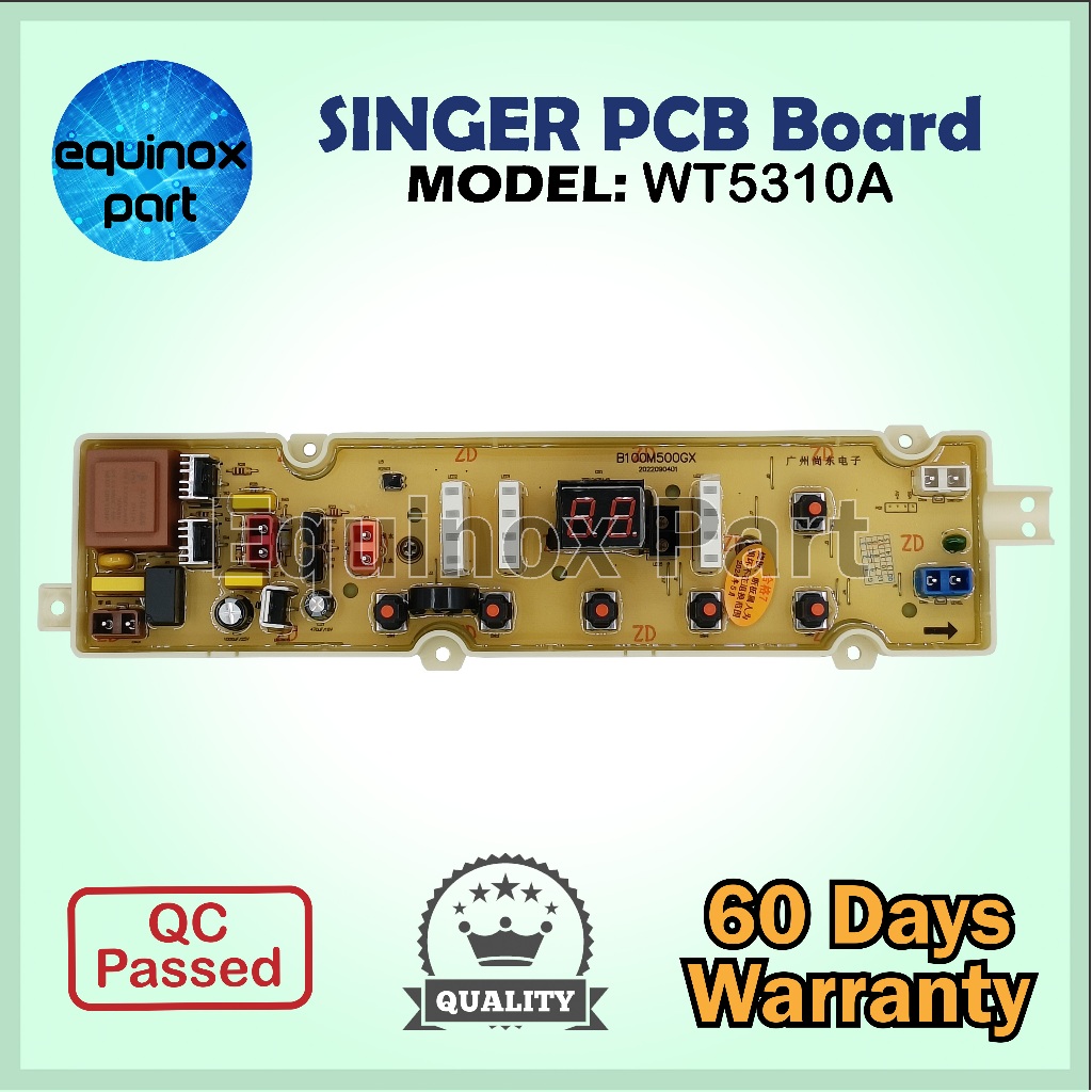 WT5310A SINGER Washing Machine PCB Board | Shopee Malaysia