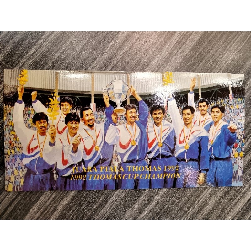 1992 Thomas Cup Champion PRESENTATION Pack | Shopee Malaysia