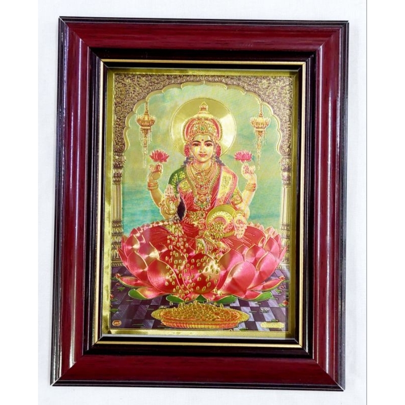 Laxmi Photo Frame Small Size Astalaxmi Photo Frame | Shopee Malaysia