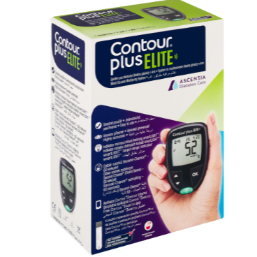(METER ONLY) CONTOUR PLUS ELITE BLOOD GLUCOSE MONITORING SYSTEM SET ...