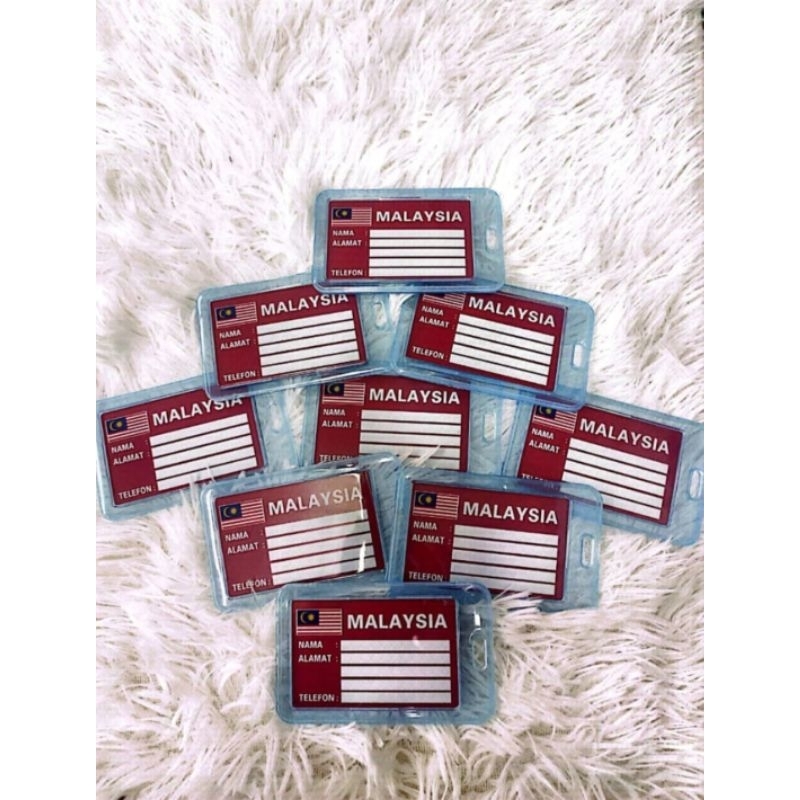 TAG NAMA BEG (PENANDA NAMA) | Shopee Malaysia