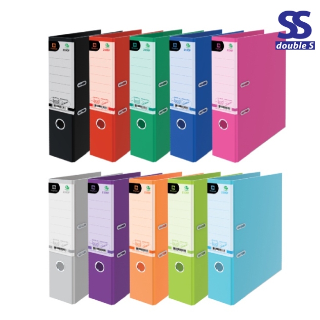 Elephant 2100F 3Inch F4 Color Lever Arch File Super Strong | Shopee ...