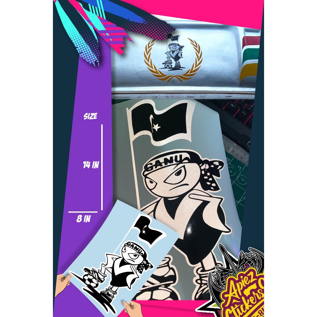 Sticker Penyu Terengganu / Sticker Lori / Sticker Kereta / Sticker ...
