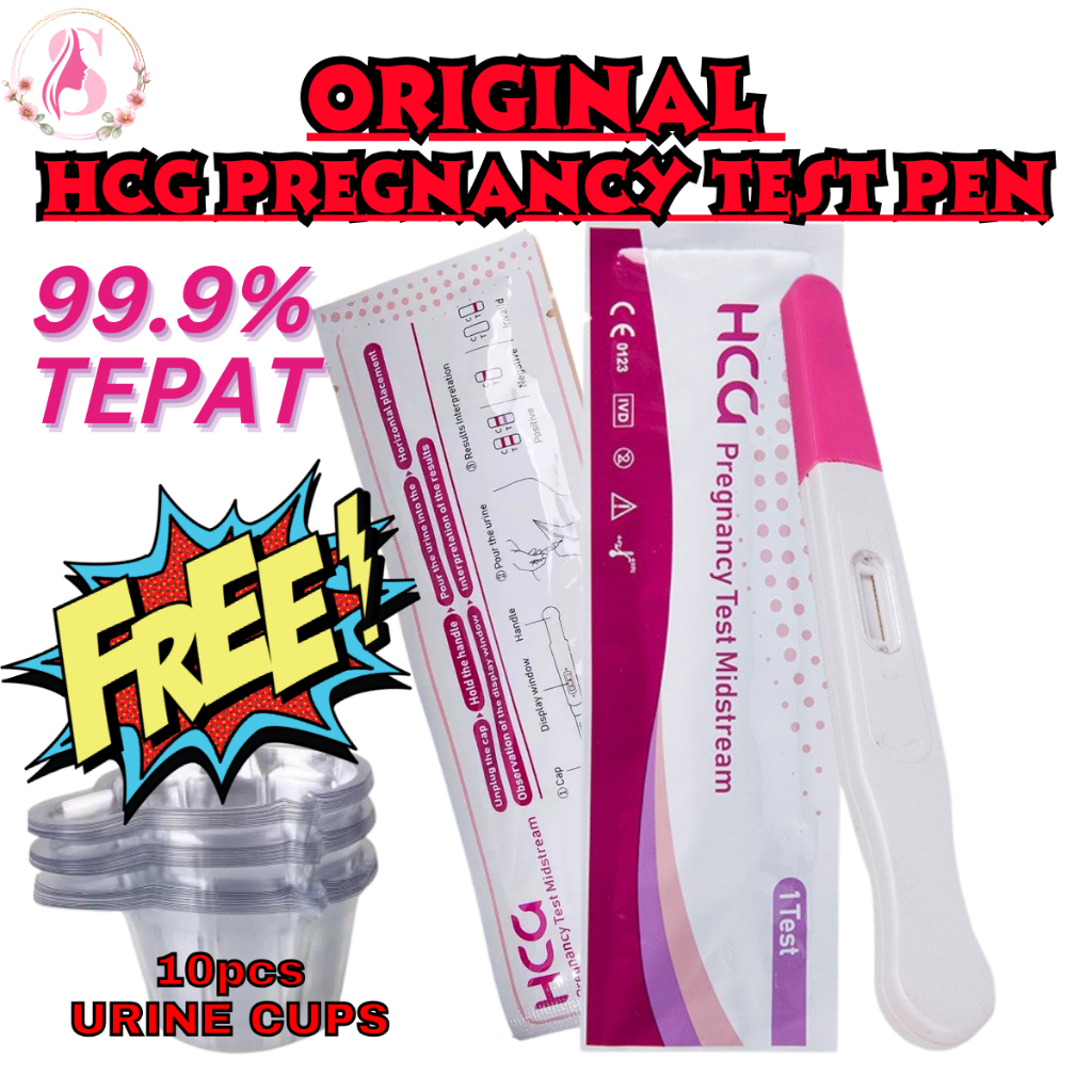 [Ready Stock] Urine Pregnancy Test - Alat penguji kehamilan Ovulation ...