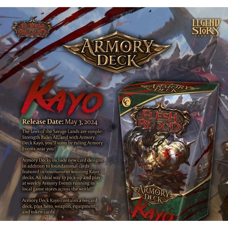 Kayo Armory Deck FAB | Shopee Malaysia