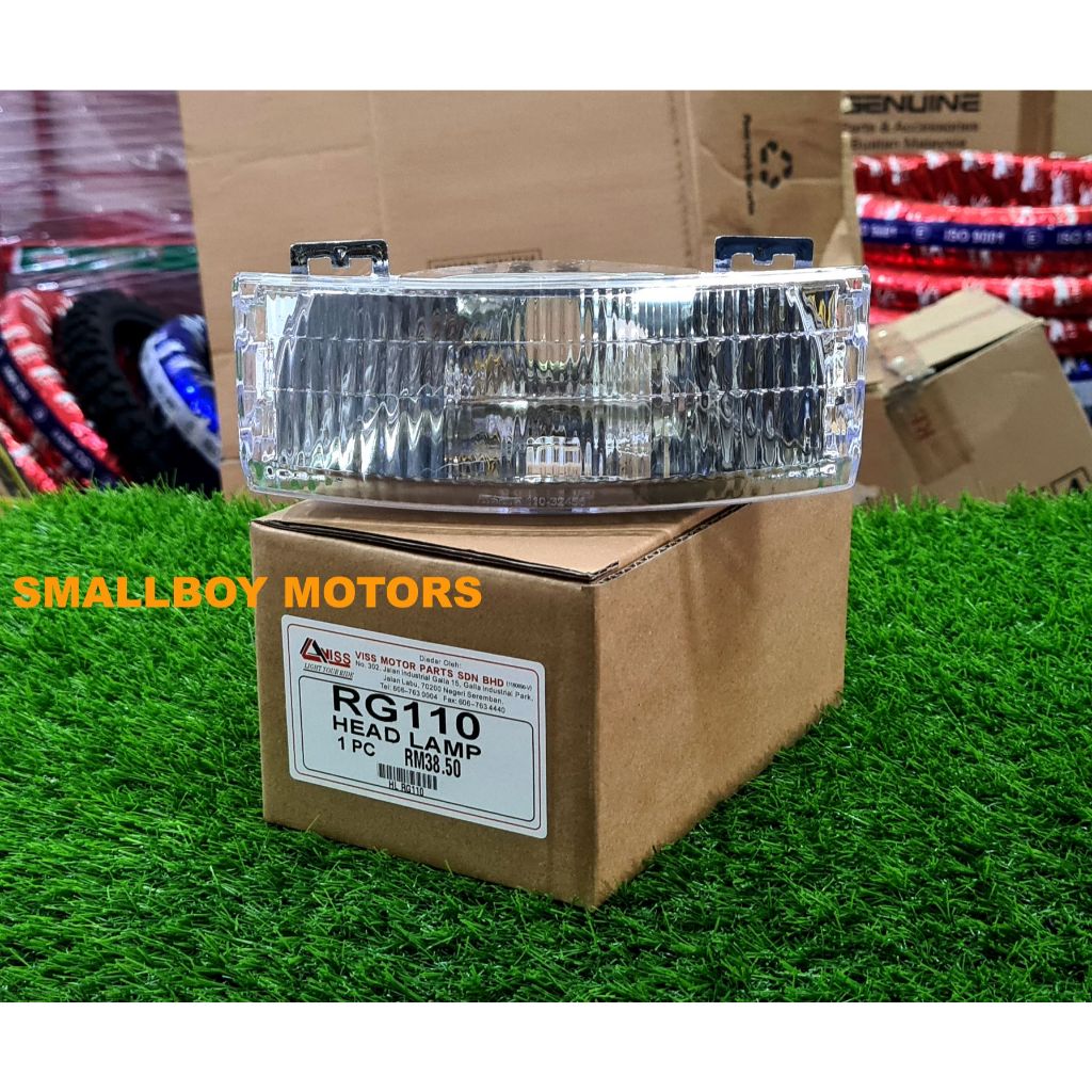 SUZUKI RGSPORT RG110 HEADLIGHT HEADLAMP LAMPU DEPAN HEAD LIGHT LAMP SET ...