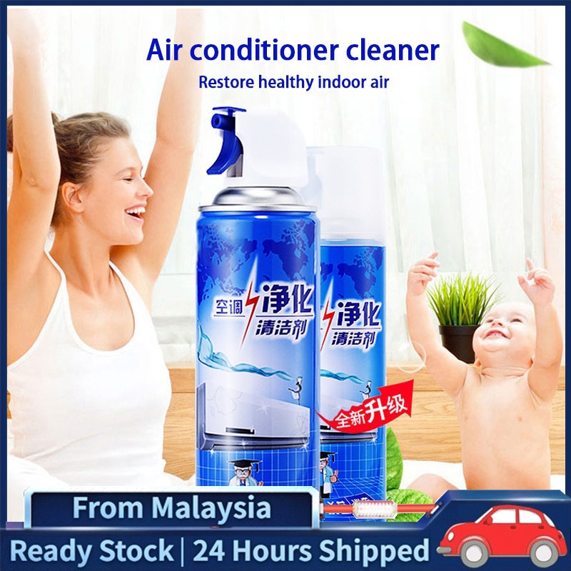 500ml Air Conditioner Cleaner Spray Aircond Cleaning Kit With Aircond ...