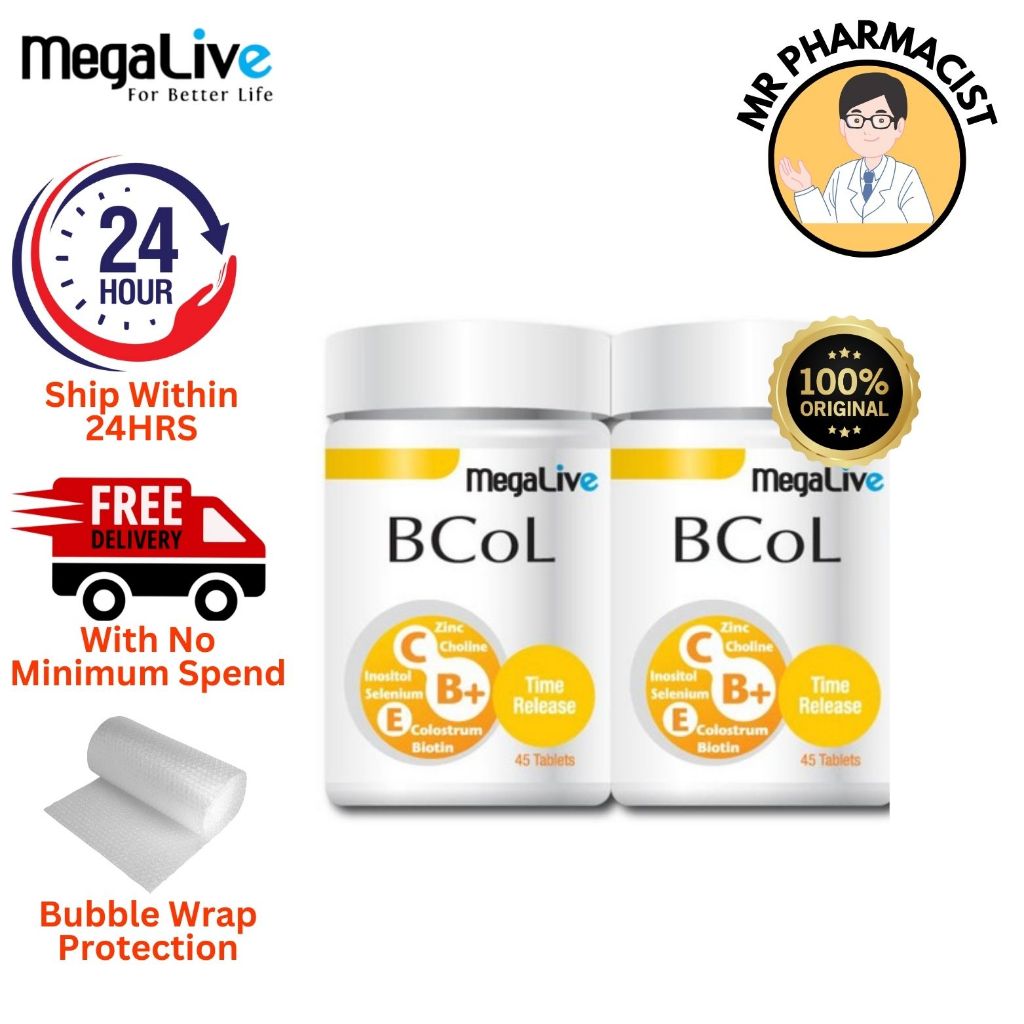 Megalive BCoL (45's/ 45'sx2) | Shopee Malaysia