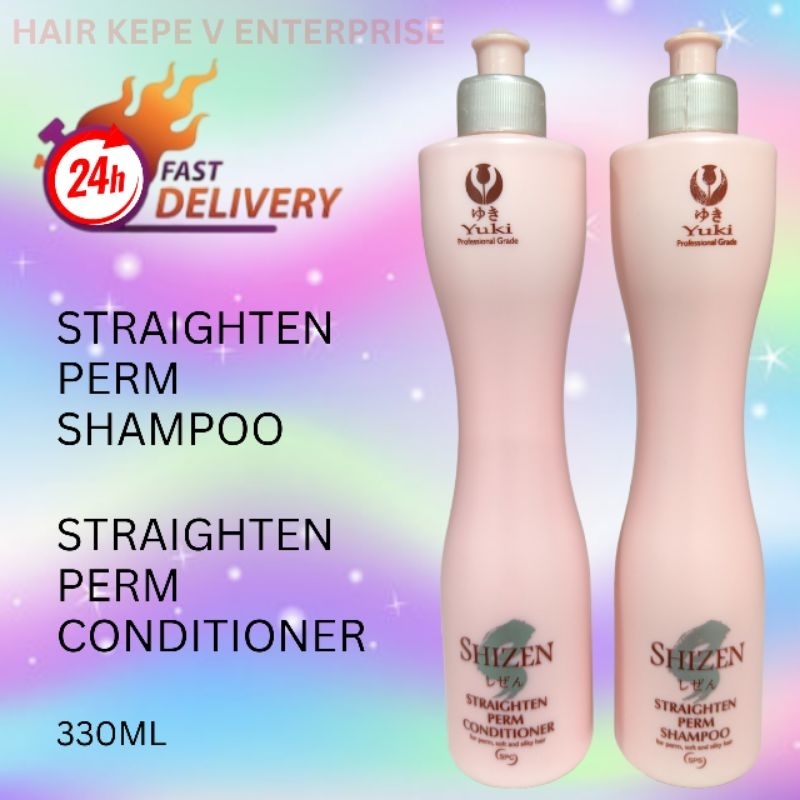 SHIZEN strengthen Perm Shampoo /Conditioner 330ml | Shopee Malaysia
