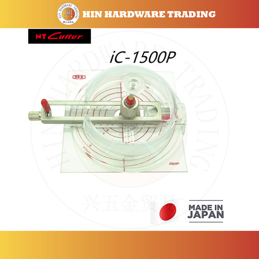 NT IC-1500P Circle Cutter to cut a circle from 1.8 ~ 17cm in diameter ...