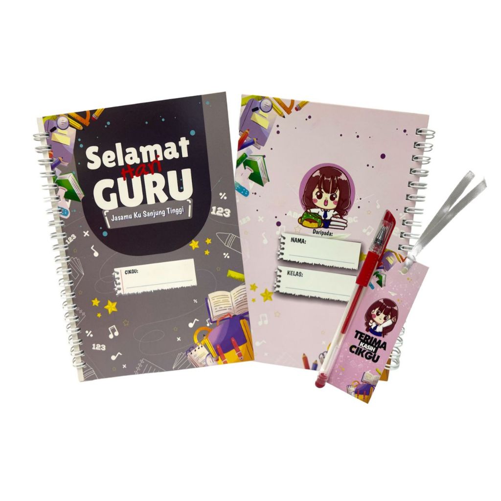 Set Hadiah Hari Guru / Teacher Day Gift - Set Buku/Book & Perfume Hari ...