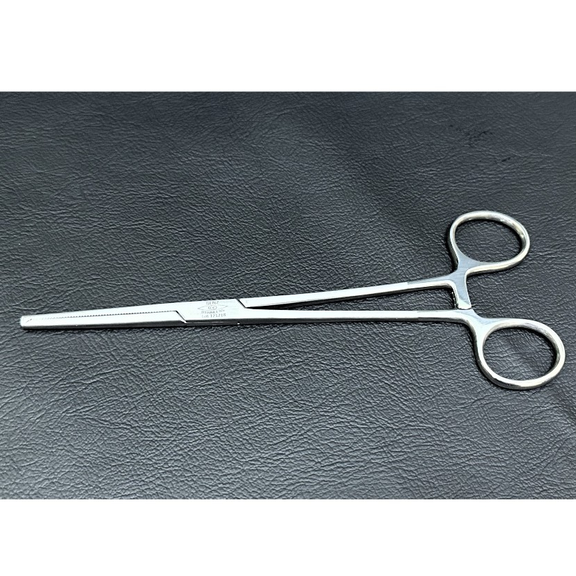 Kocher Hemostatic Forceps Straight - 1 x 2 Teeth Stainless Steel, 20 cm ...