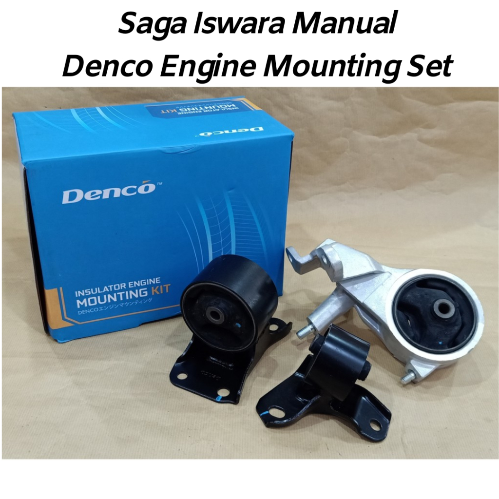 Denco Proton Saga Iswara 12V 1.3 , 1.5 Manual Engine Mounting Set ( 4 ...