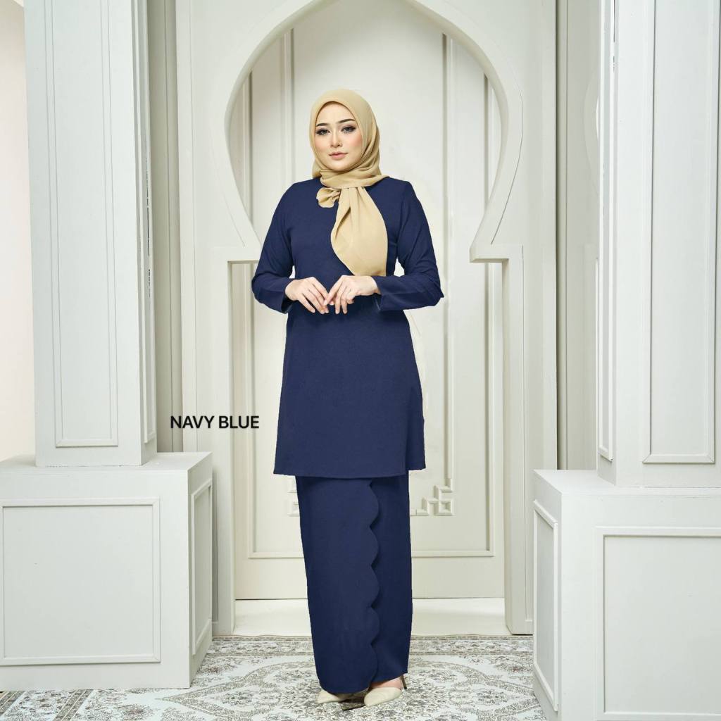 BAJU KURUNG Moden RIA READY STOCK SIZE (XS TO 5XL) IN 12 COLOURS | Shopee Malaysia