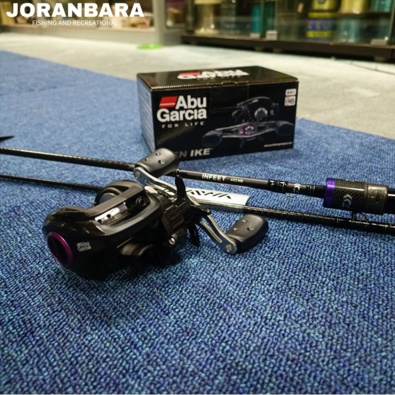 Combo Baitcaster (Daiwa INFEET 602MB and AbuGarcia Genike) | Shopee ...